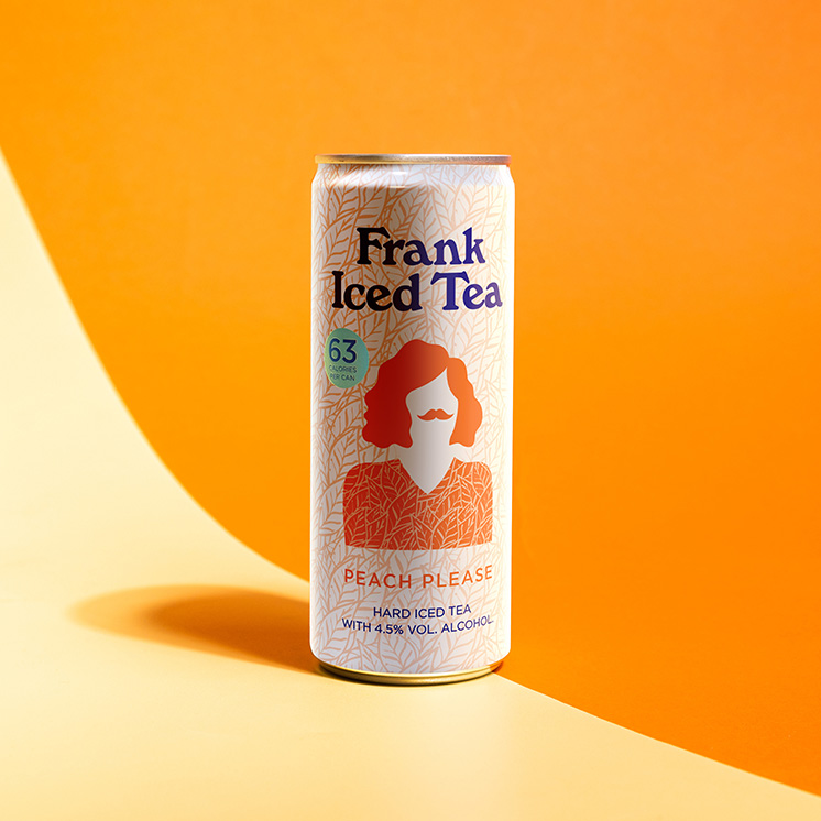 Peach Please Iced Tea - Frank Seltzer